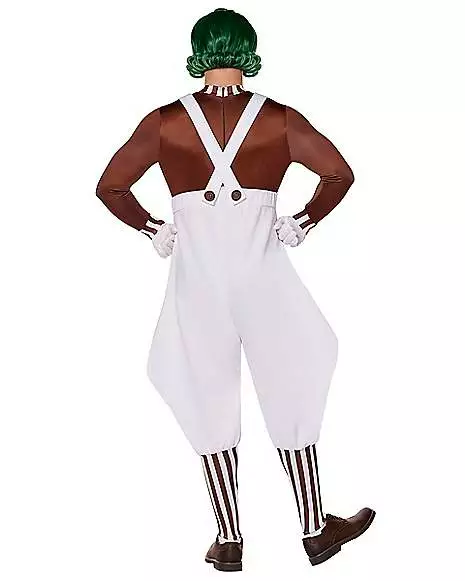 Modern & unique designs of print Adult Oompa Loompa Costume - Willy ...